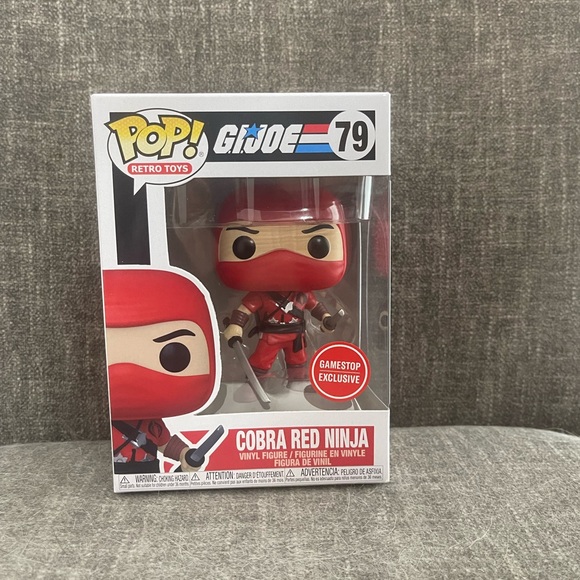 Funko | Other | Gijoe Cobra Red Ninja Gamestop Exclusive Funko Pop ...